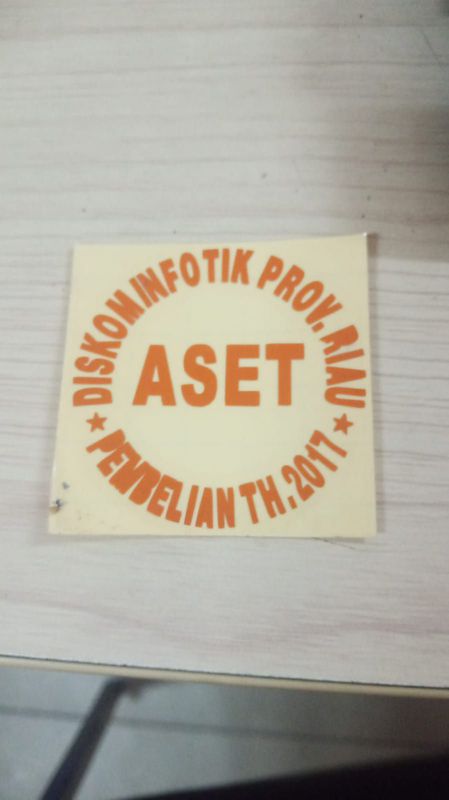 jasa cetak label dan logo