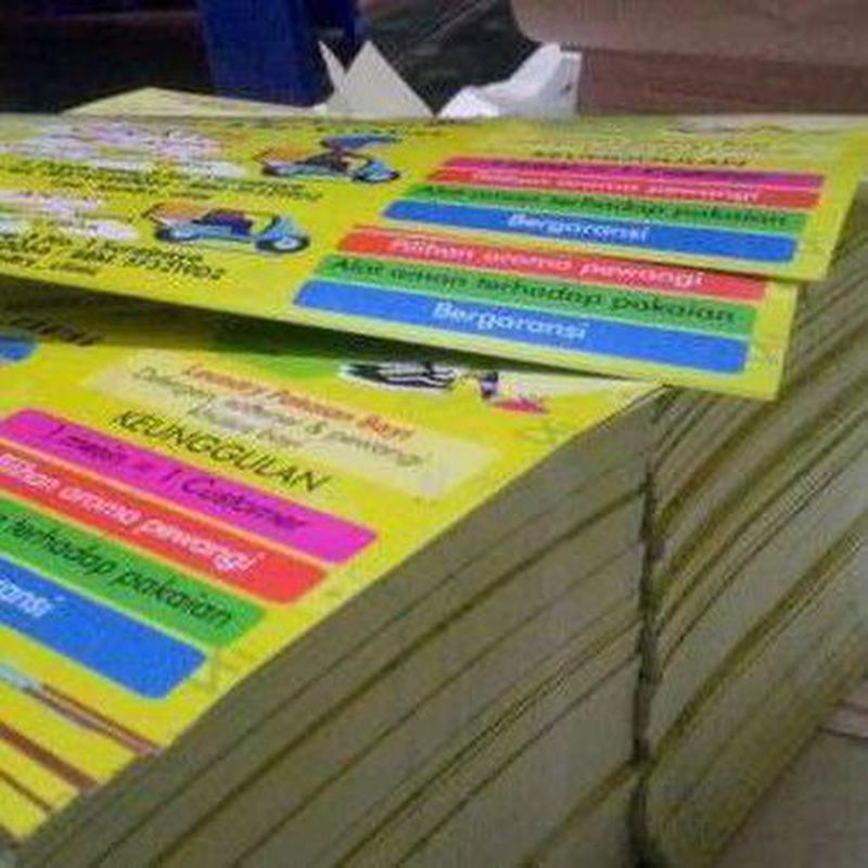 Cetak Brosur Timbal Balik