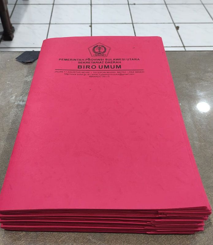 Map Daimon Cetak Kop Biro Umum