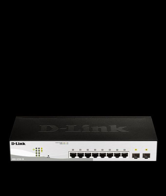 D-Link DGS-F1018P-E 18-Port Unmanaged Gigabit Switch with 16 PoE Ports