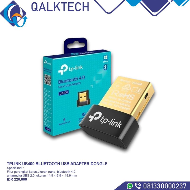 TP LINK UB400 BLUETOOTH USB ADAPTER DONGLE