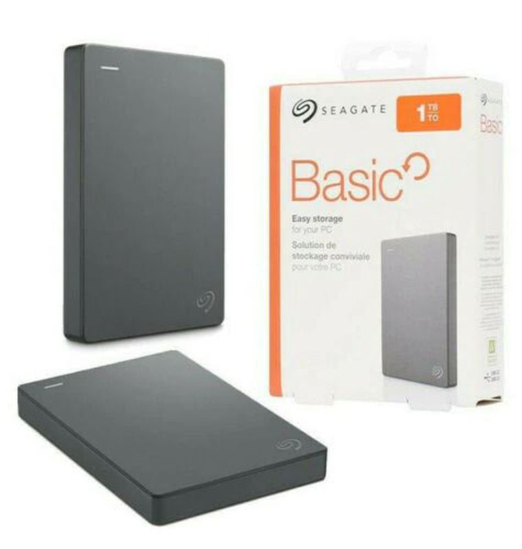 HARDDISK EKSTERNAL SEAGATE BASIC 1TB