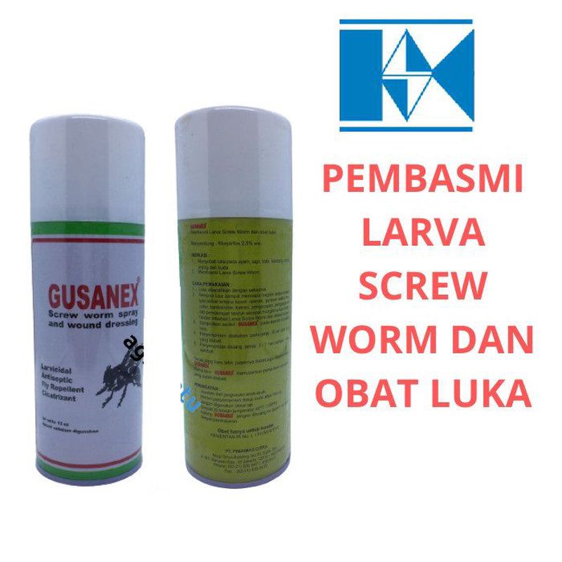 Obat Spray Luka (Gusanex Spray - Pimaimas Citra)