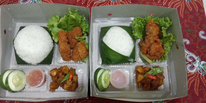Nasi Box Ikan Filet