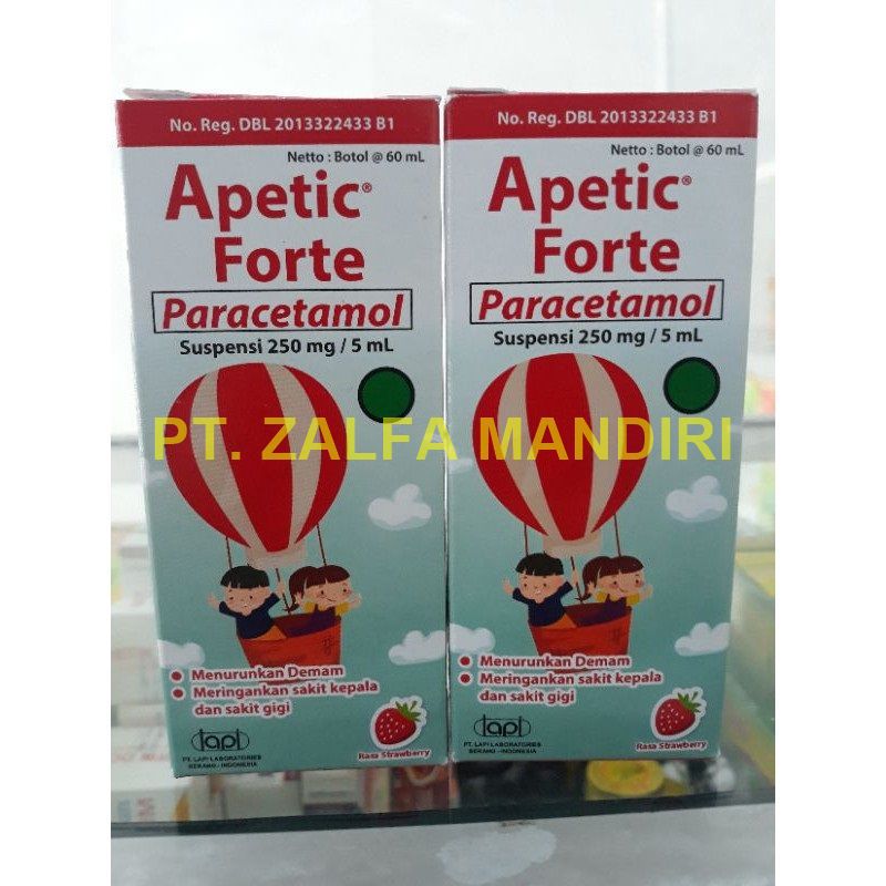 Apetic Forte Syrup Lapi
