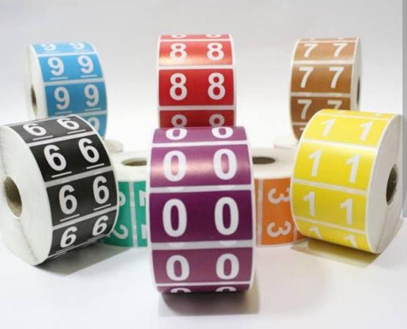 Stiker Angka Rekam Medis