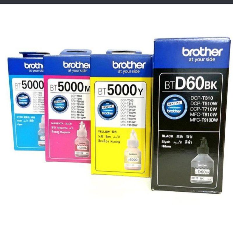 Tinta Original Brother BT5000 BT 5000 Ink Printer DCP-T220 T420W T520W ...