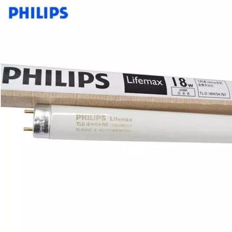 LAMPU PHILIPS LIFEMAX TLD 18W/54 DAN STARTER S2 4-22W