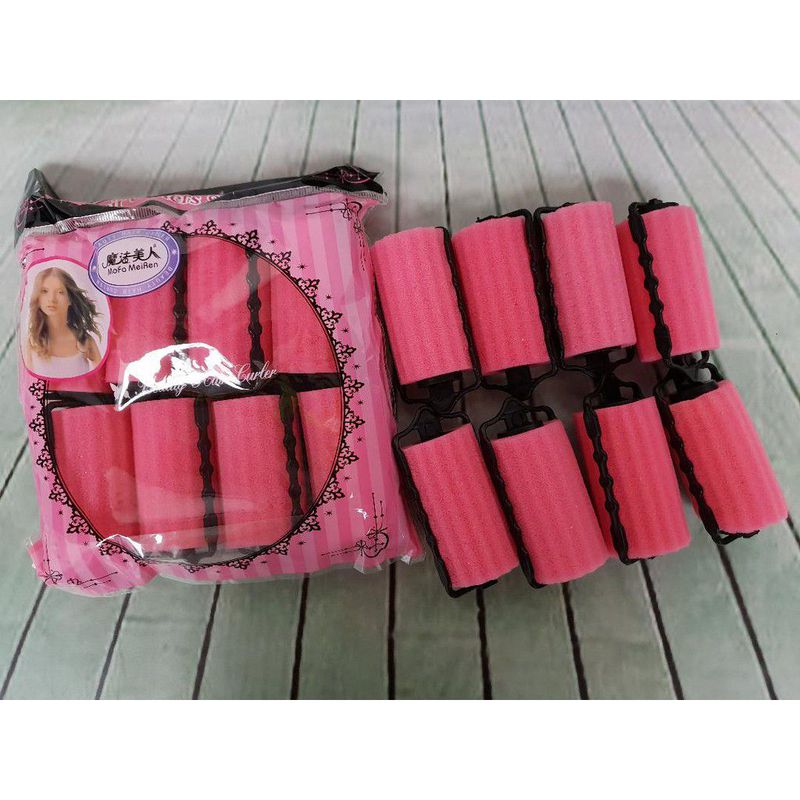 Roll Rambut Spon + Penjepit