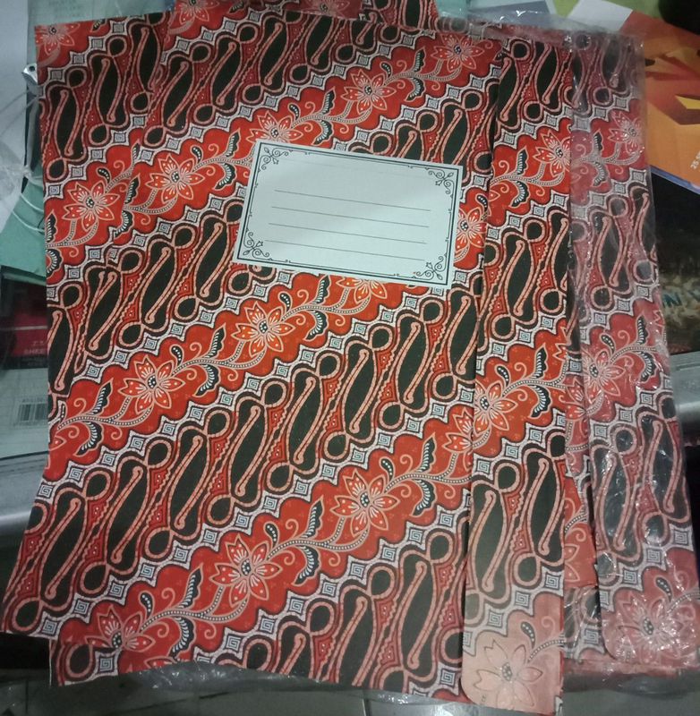 Map Batik Kertas