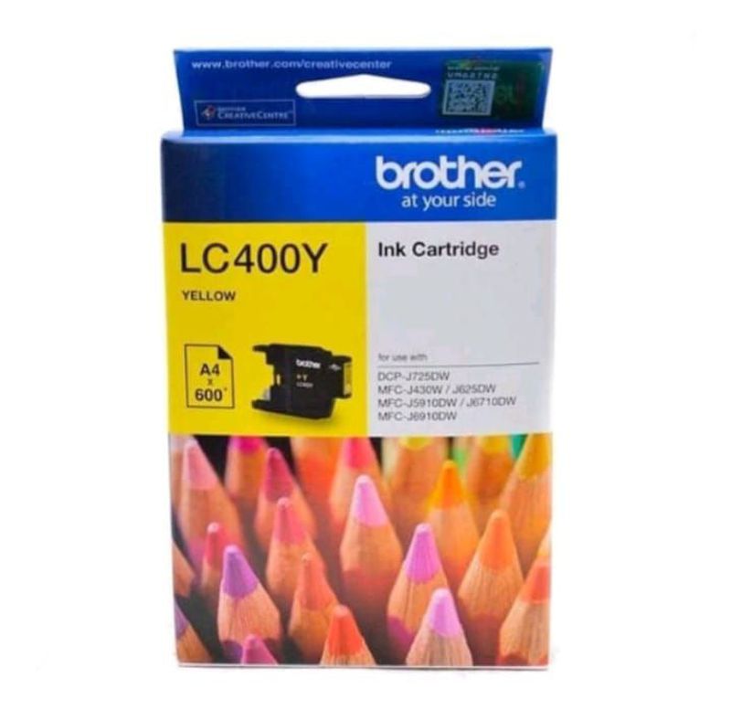 TINTA BROTHER LC400 YELLOW