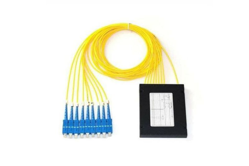 Splitter 8 upc optic micro plc 1 sc fiber splitter