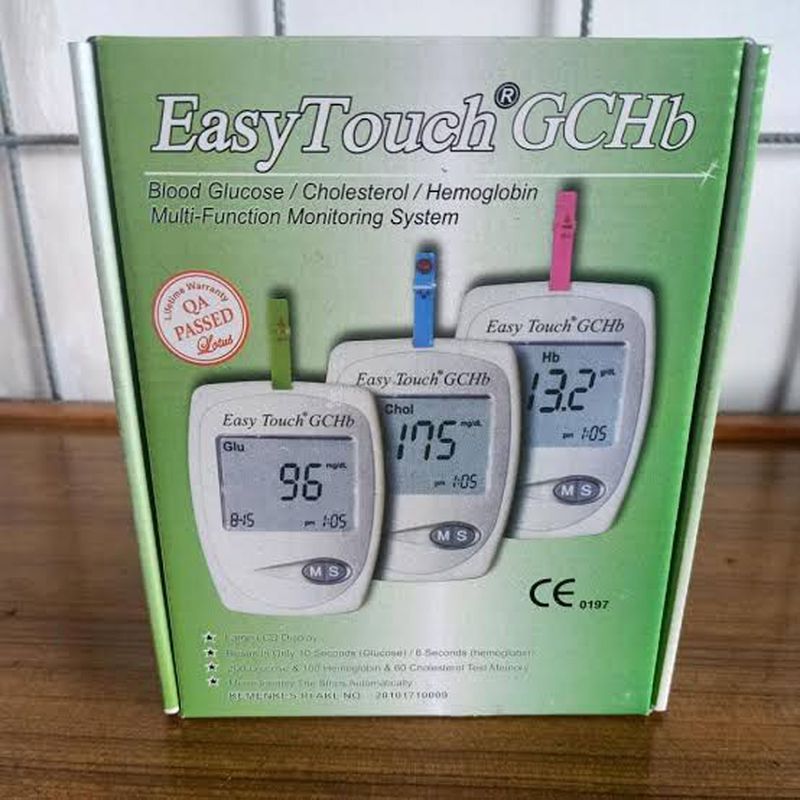 Easytouch GCHb / Alat Cek Hb Merk Easytouch