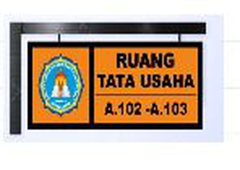 Papan Nama Ruang (Custom)