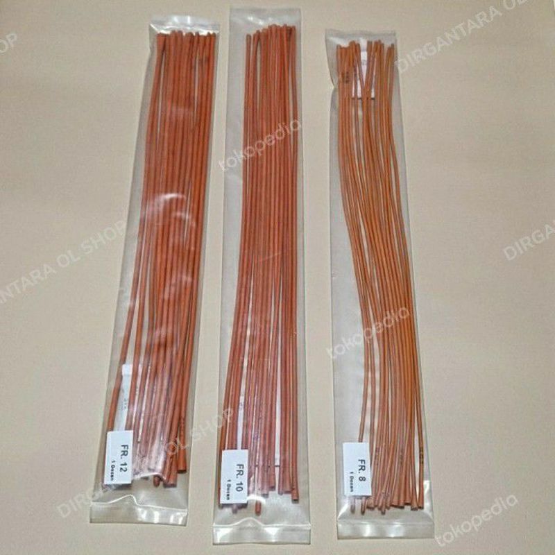 Nelaton kateter ukuran 8 / 10 / 12 /14 / 16 / 18 Nelaton catheter - No 12