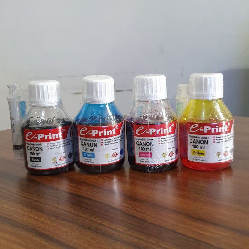 Tinta Botol E-Print 100 ml / pcs / botol - Hitam