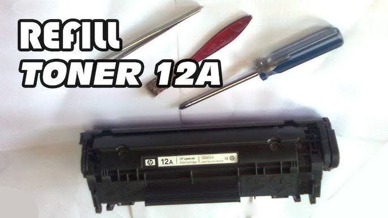 Refill Toner 12A