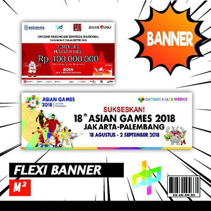 Cetak Spanduk Flexi Tema 3M