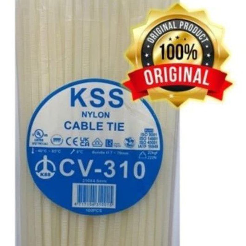 KSS Cable Ties 310 Putih @100 CV-310