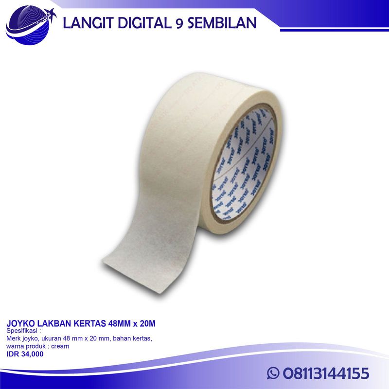 JOYKO LAKBAN KERTAS 48MM x 20M