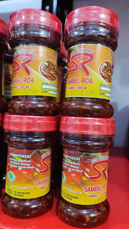 Sambal Ikan Roa Merah/Hijau