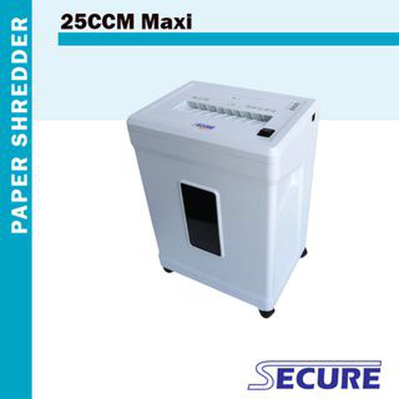 Mesin Penghancur kertas SECURE Paper Sheredder MAXI 25 CCM