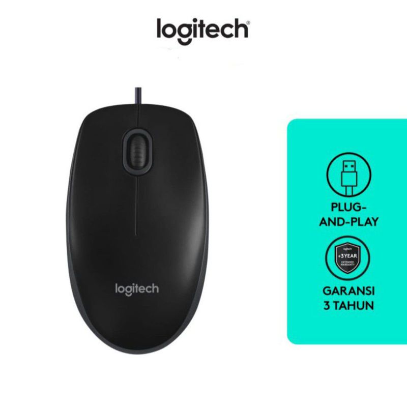 LOGITECH MOUSE KABEL B100