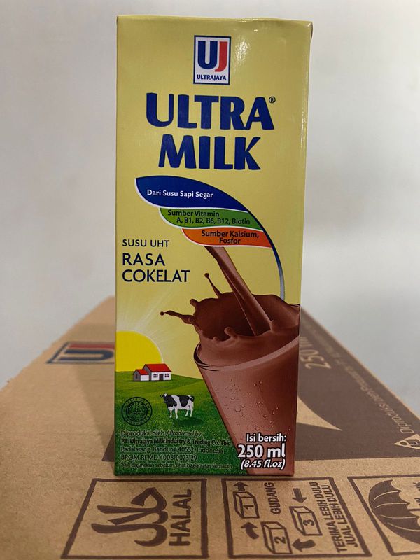 ULTRA MILK COKLAT 250 ML