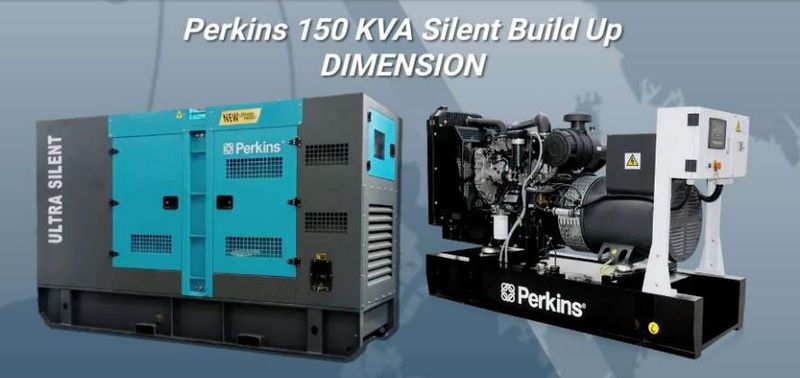Generator Set Perkins V- Gen G150P 150 kVA Silent Type
