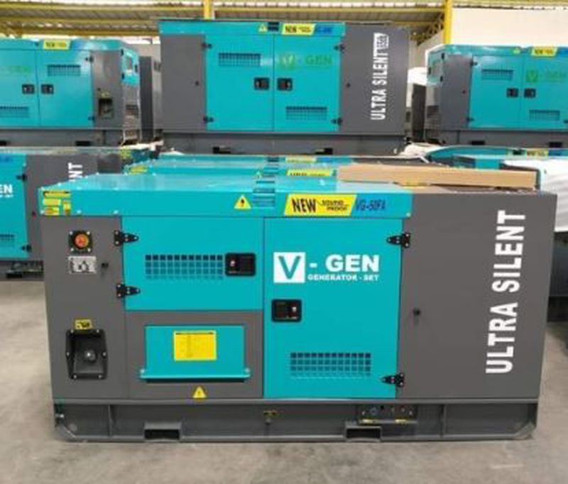 Generator Set Perkins V-Gen 80P 80 kVA Silent Type