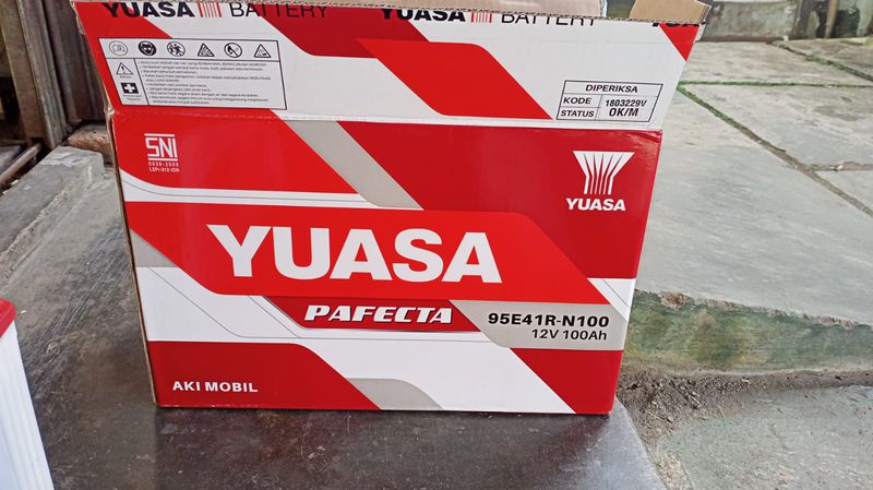 Aki Yuasa Pafecta 95E41R-N100 12V 100Ah