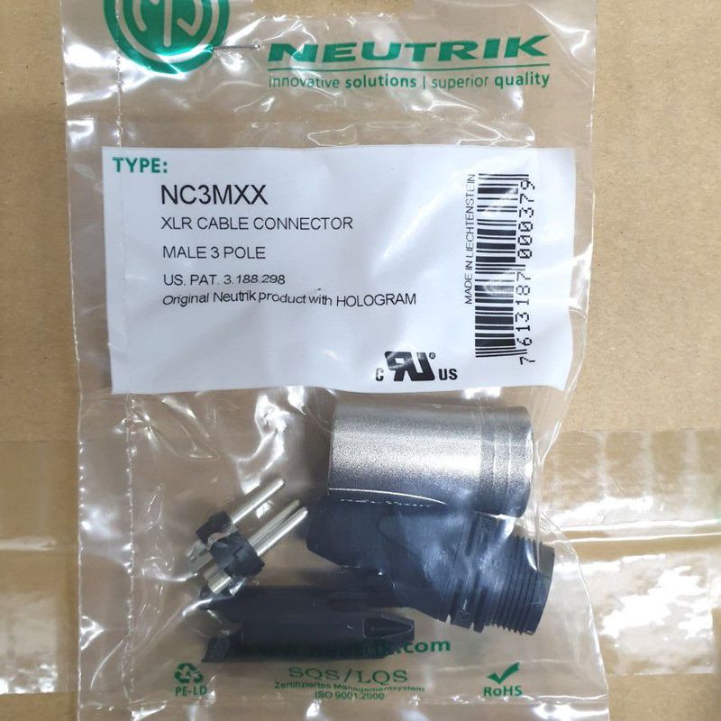 Jack xLR Male Newtrik