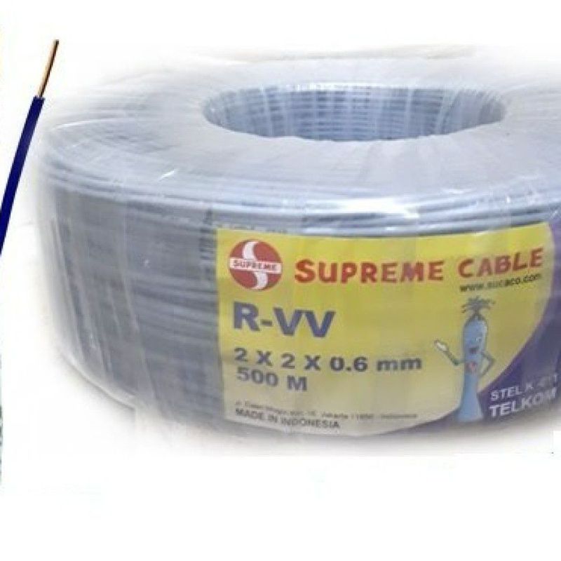 Kabel Telepon Supreme 2 x 2 x 0, 6 mm