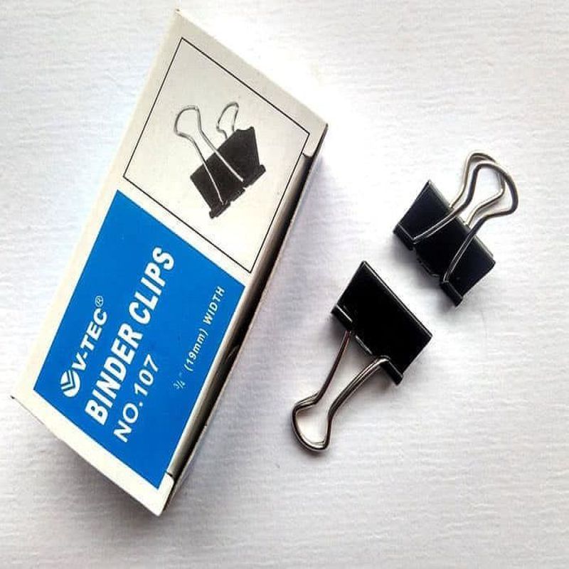 VTEC BINDER CLIP 107 HITAM