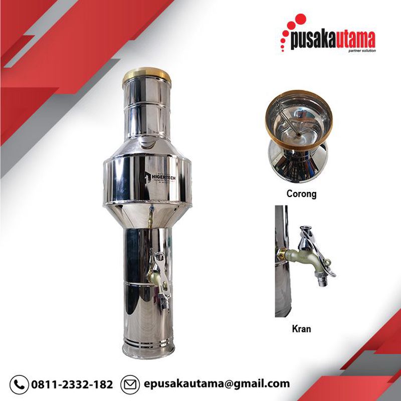 Penakar Hujan Biasa / Manual (OBS) Diameter Corong 100 cm2