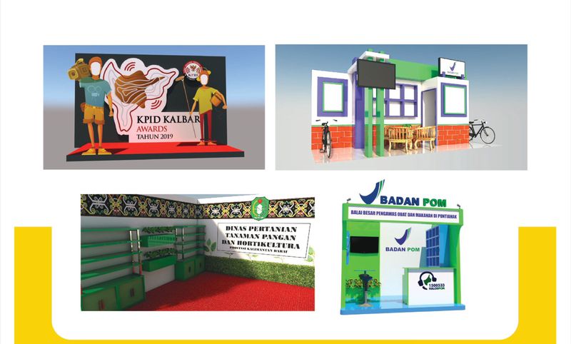 Pembuatan Dan Produksi Booth Pameran Juga Photobooth Acara