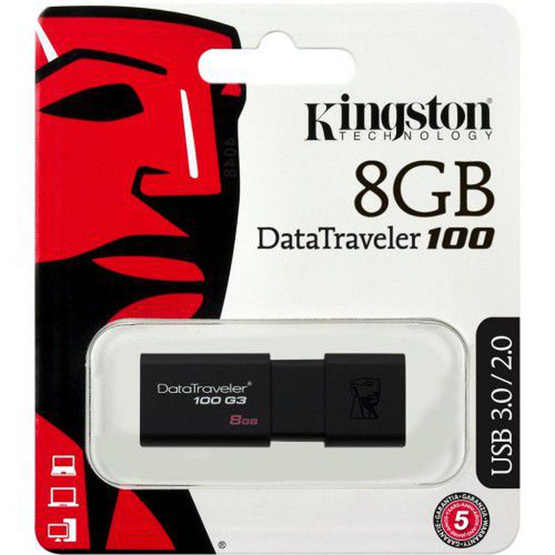 Flashdisk Kingston 8GB DT100G3 USB 3.0