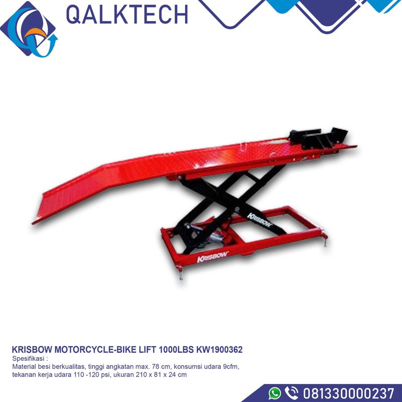 KRISBOW MOTORCYCLE -BIKE LIFT 1000LBS KW1900362