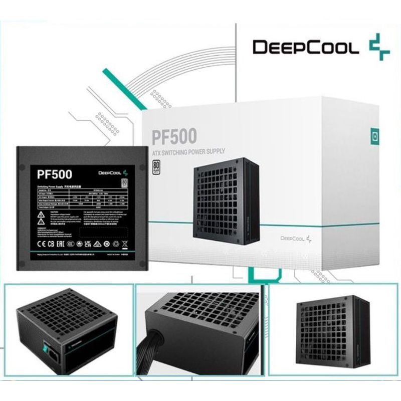 DeepCool PF500 80 PLUS Standard Power Supply Original