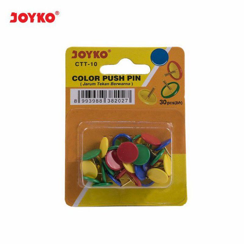 JOYKO PUSH PIN WARNA CTT-10