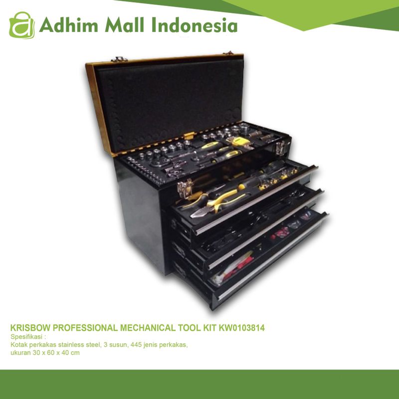 KRISBOW PROFESSIONAL MECHANICAL TOOL KIT KW0103814