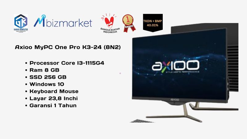 Axioo MyPC One Pro K3-24 (8N2)
