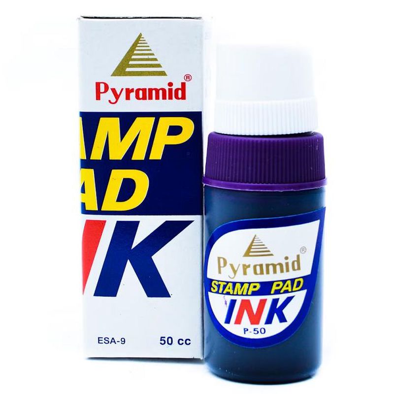 Pyramid Stamp Ink (Tinta Stempel) Violet 50cc