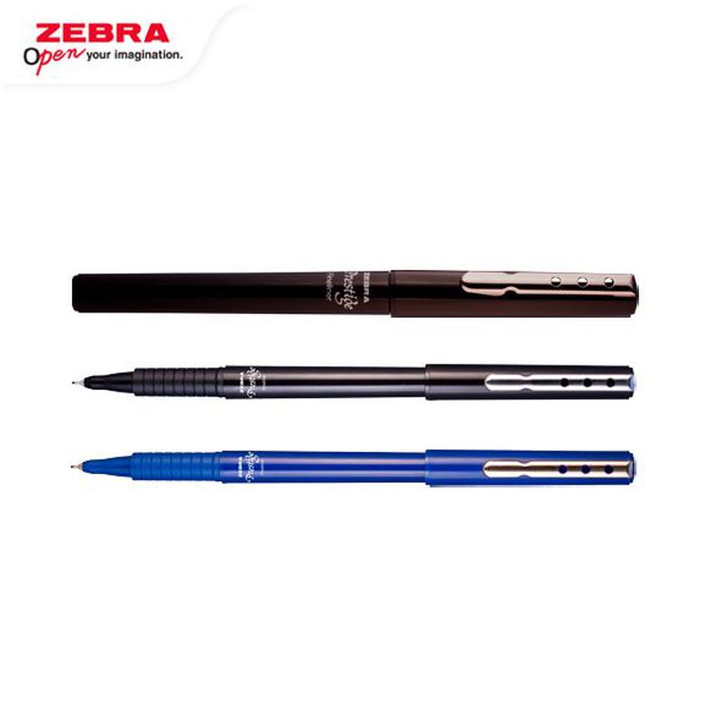 Pulpen Zebra Prestige Fineliner - Hitam