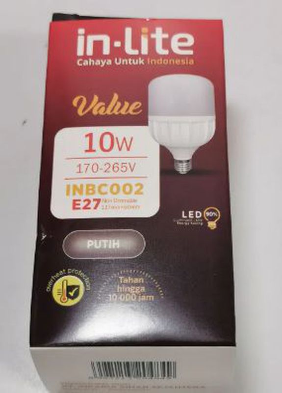 Bola Lampu LED In Lite (10Watt)