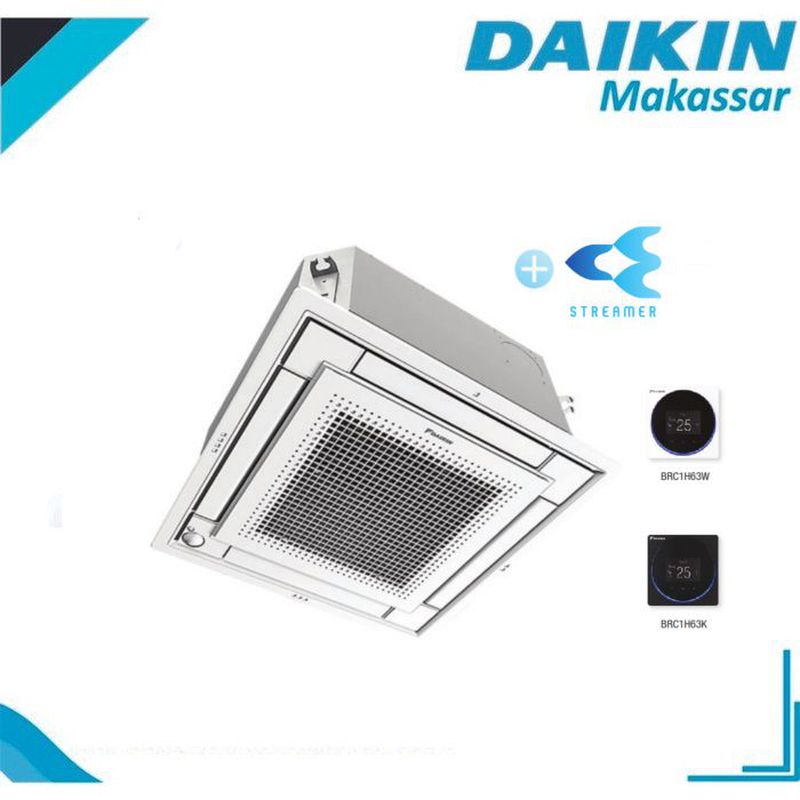 INDOOR AC CEILING MOUNTED CASSETTE WITH STREAMER COMPACT MULTI FLOW ...