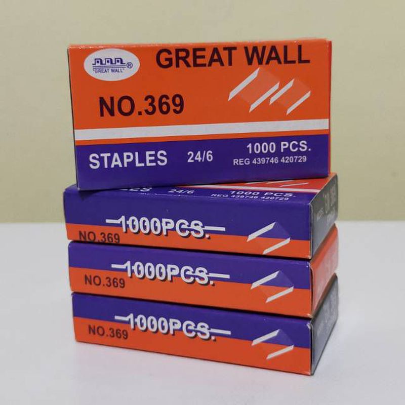 Isi Staples Great Wall 24/6 (per pak)