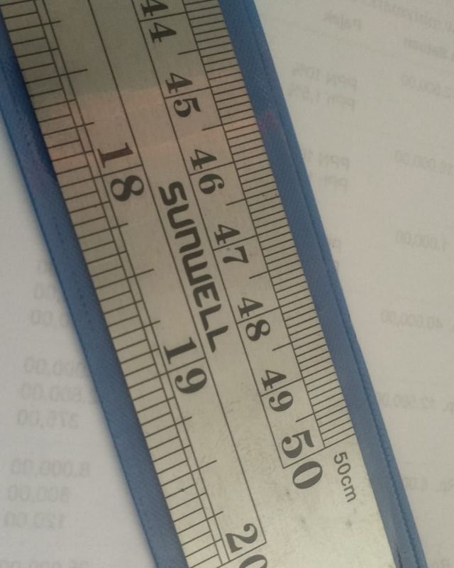 SUNWELL PENGGARIS BESI 50CM