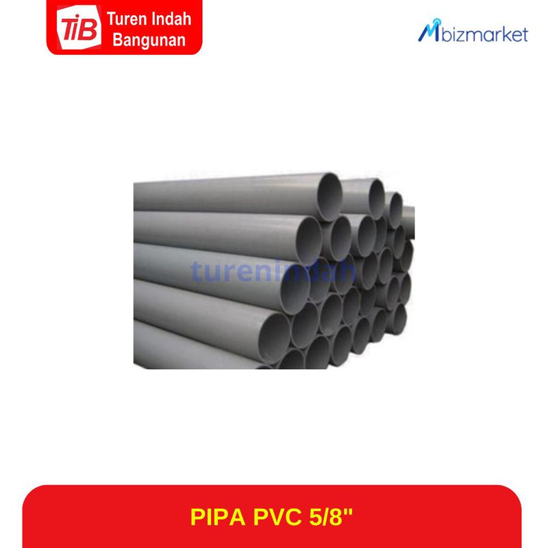 PIPA PVC 5/8 - PIPA PARALON 5/8"