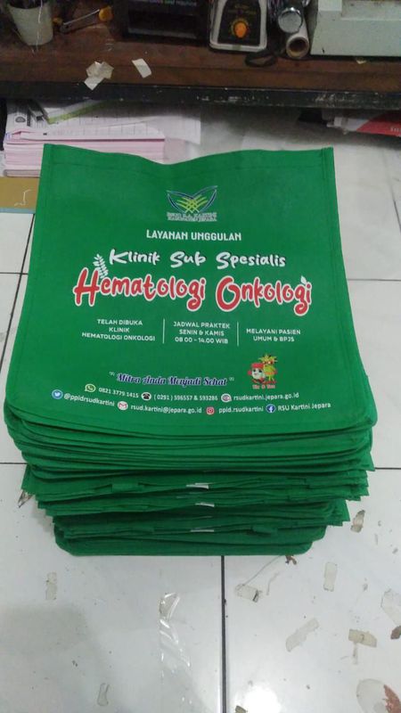 Tas Sponbond Hijau